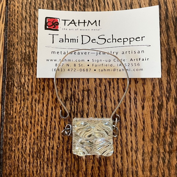 Tahmi | Jewelry | Hand Crafted Silver Metal Woven Ice Bracelet | Poshmark